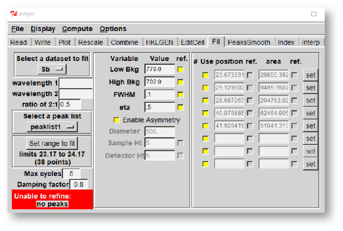 XRD精修教程（三）采用CMPR软件拟合峰形函数 - 知乎