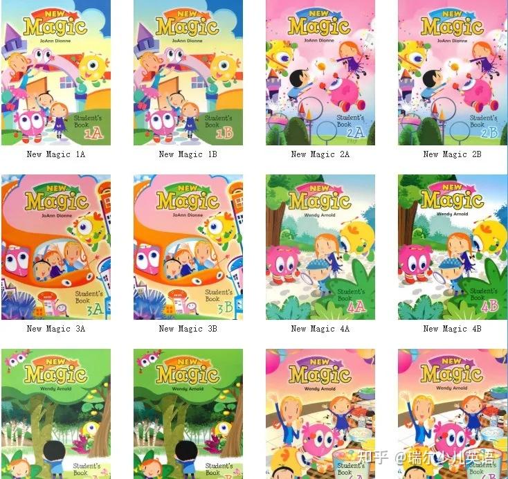资源分享|适合小学生的《New Magic》 1-6级教材+练习册 - 知乎