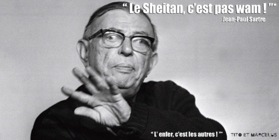 le sheitan,c'est pas wam！这句法语什么意思？ - 知乎