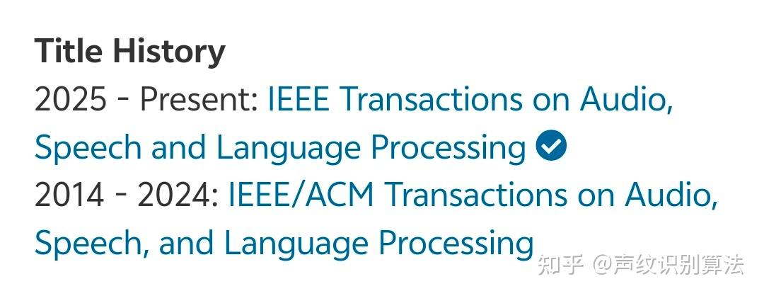 IEEE/ACM Transactions on Networking怎么突然改名？ - 知乎