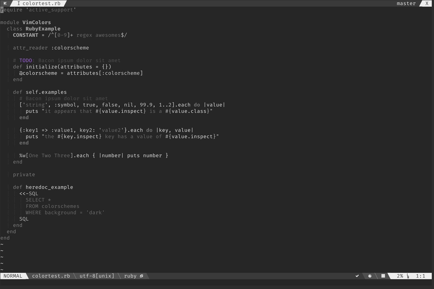 VIM 配色方案推荐 - 知乎