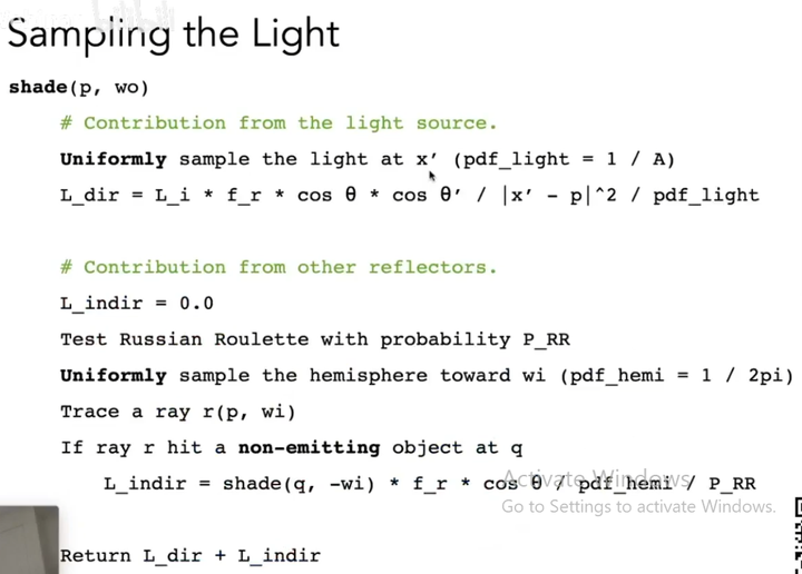 Games101笔记Lesson16(光线追踪) - 知乎