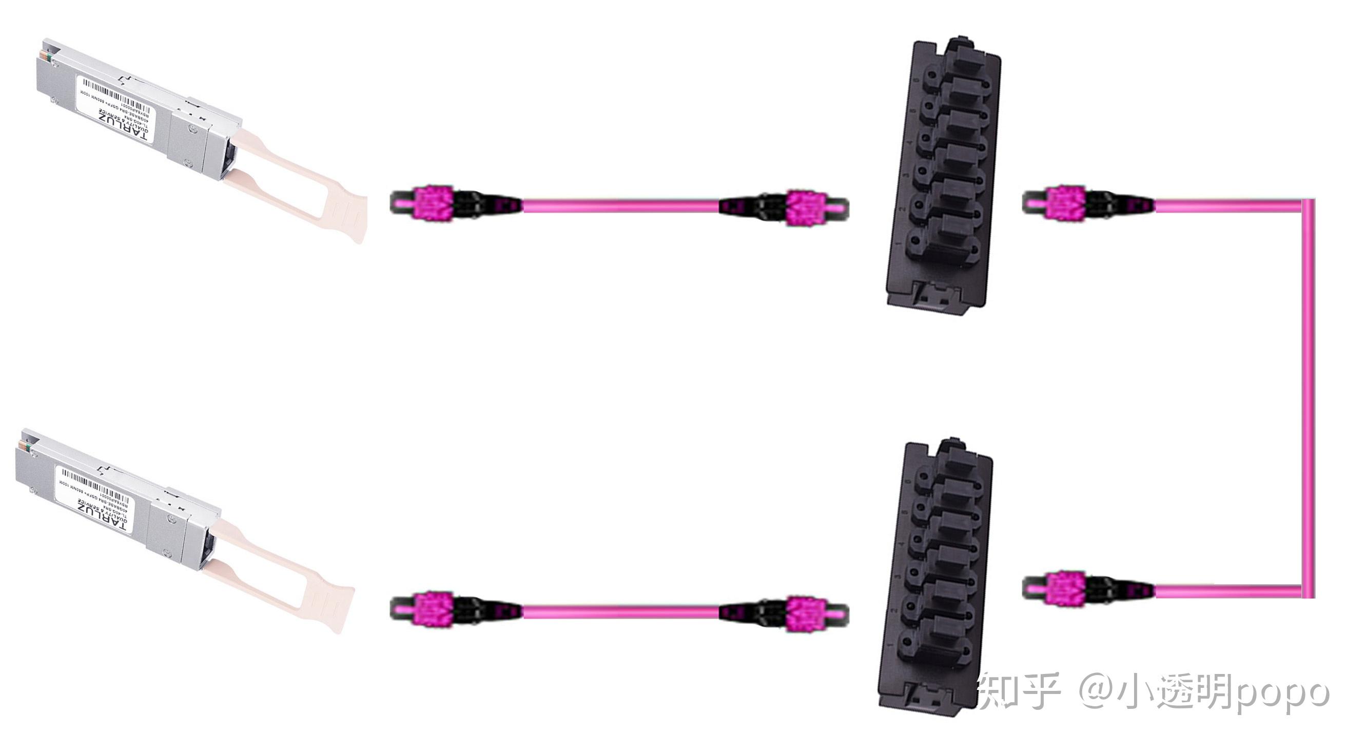 MPO接口光模块类型盘点 - 知乎
