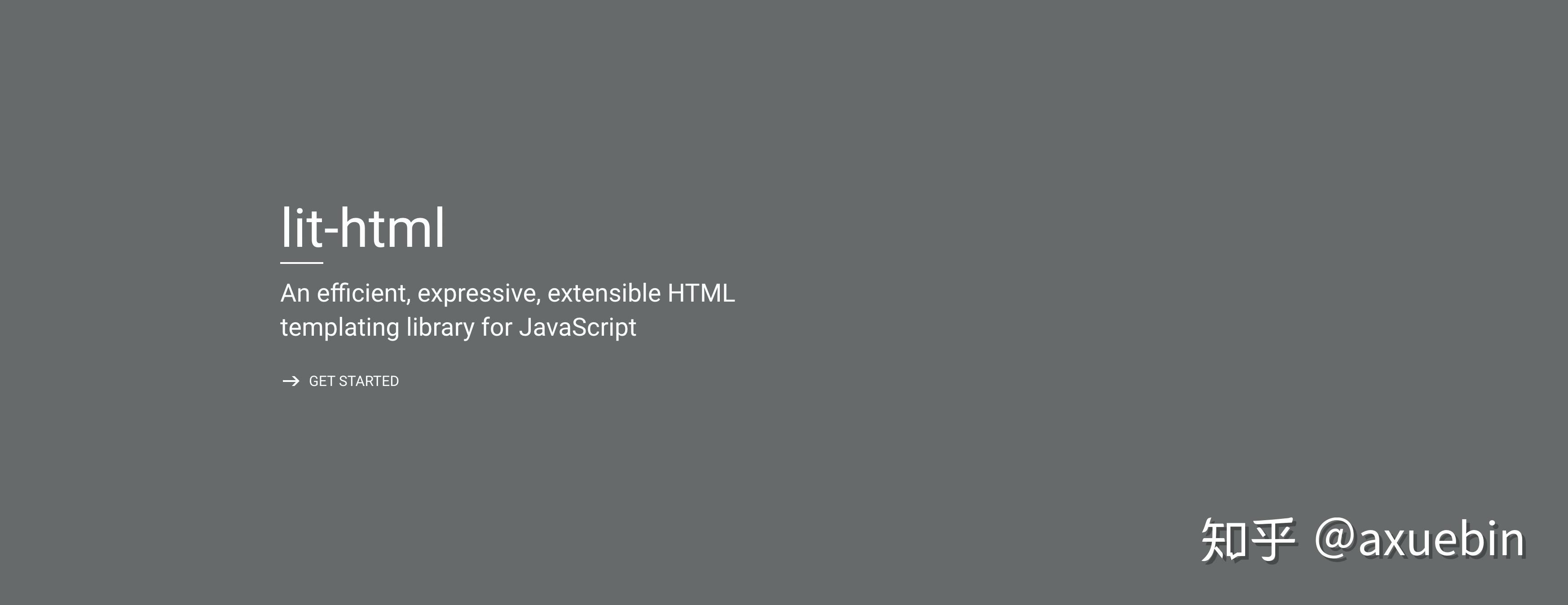 尤大 3 天前发在 GitHub 上的 vue-lit 是啥？ - 知乎