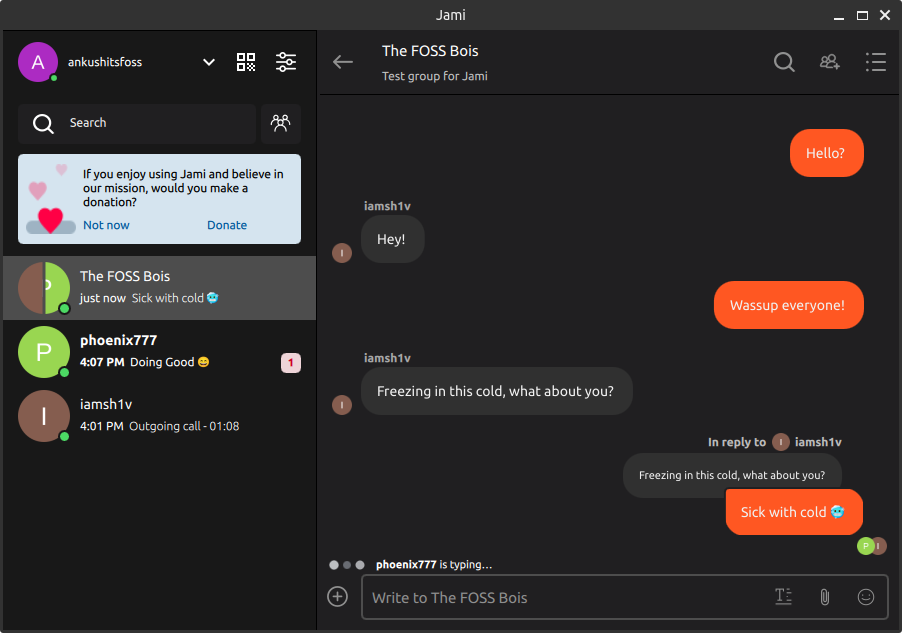 Jami：一款多功能开源分布式通讯应用 | Linux 中国 - 知乎