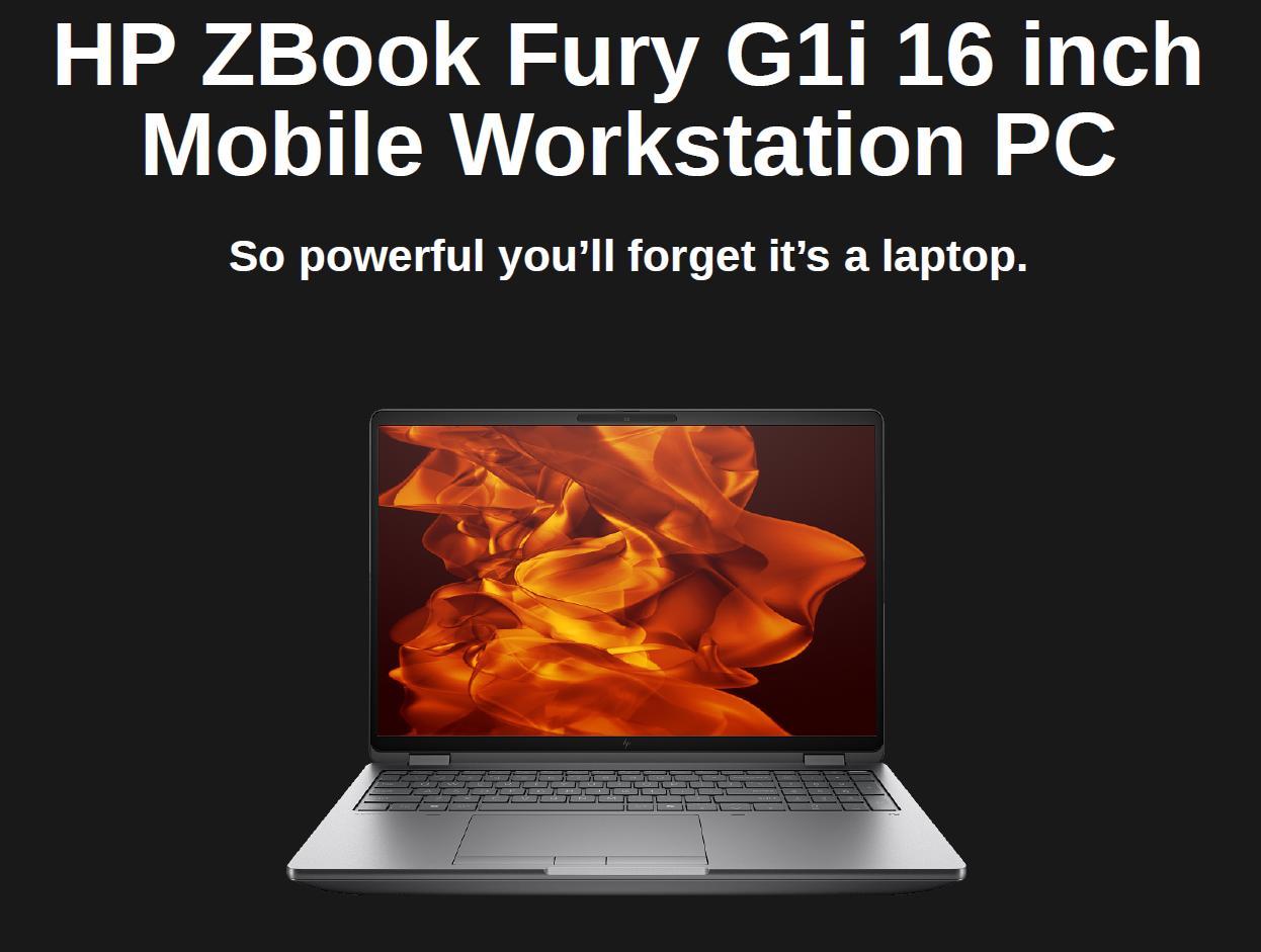 三个雷电端口：HP移动工作站旗舰 ZBook Fury G1i 16 & 18官宣 - 知乎