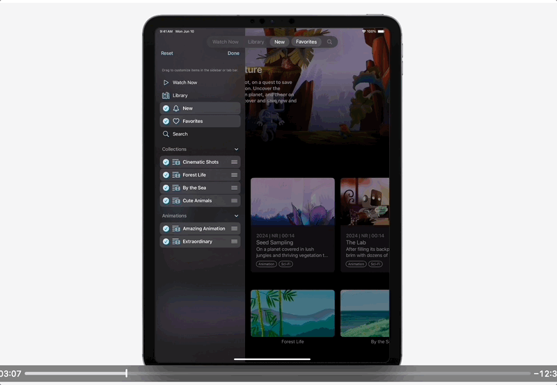SwiftUI 6.0（iOS/iPadOS 18）中全新的 Tab 以及 Sidebar+悬浮 TabView 样式 - 知乎