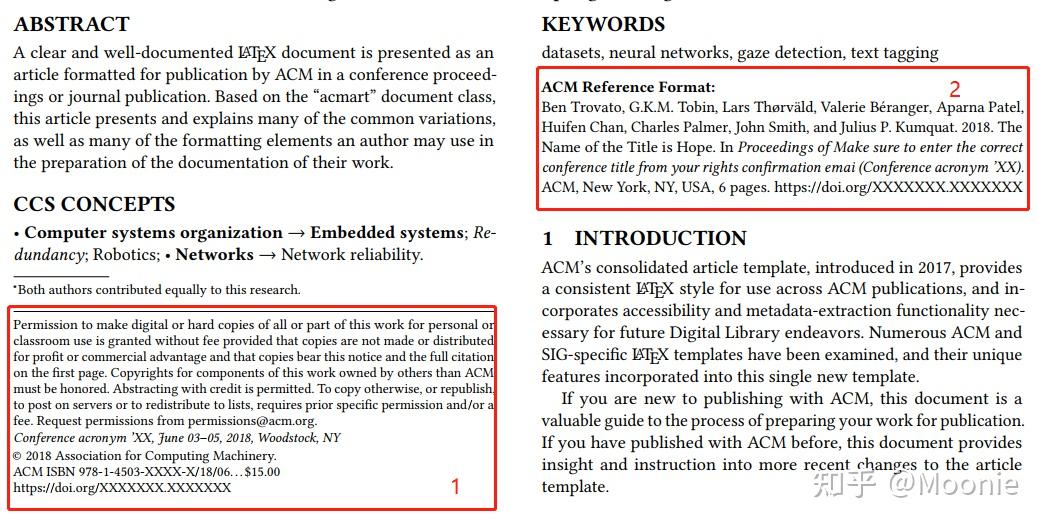 ACM MM 投稿论文模板修改成投稿模式 - 知乎