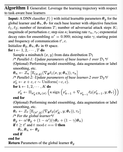 【简读】Generalist: Decoupling Natural and Robust Generalization - 知乎