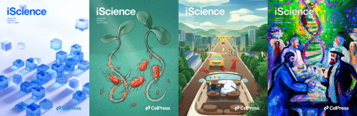 iScience封面设计/手绘封面/学术期刊介绍/期刊封面设计 - 知乎