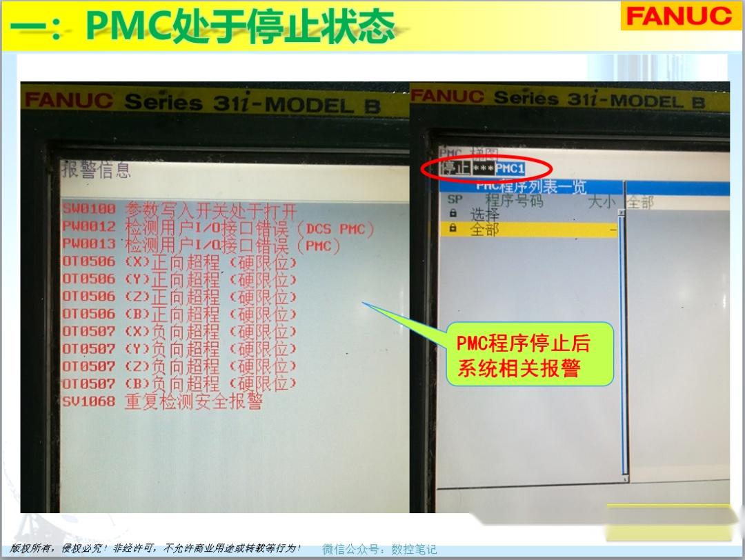 FANUC｜PMC程序启停的两种方法 - 知乎
