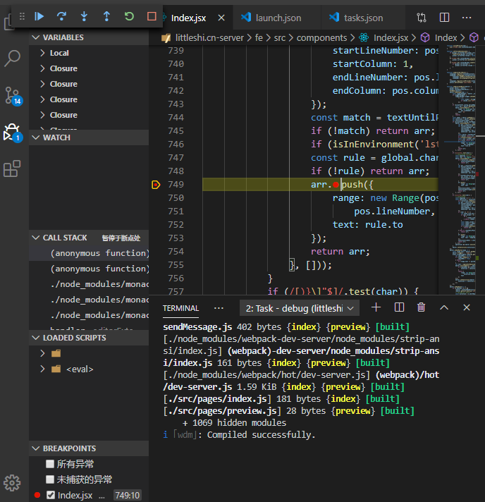 在VSCode中调试webpack-dev-server项目 - 知乎