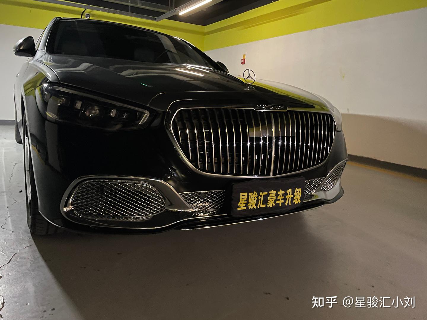 23款迈巴赫S480更换S680原厂前镀铬格栅+原厂主动式氛围灯 - 知乎