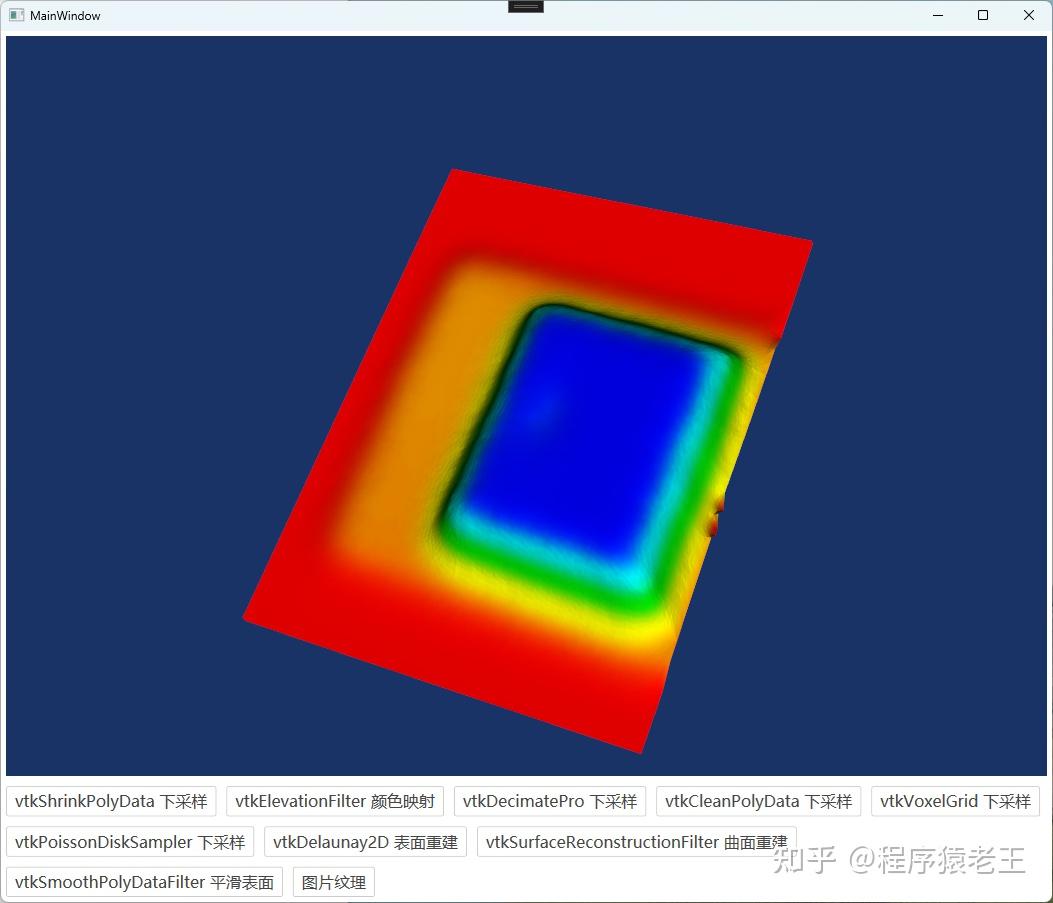 10. VTK Wpf 使用 vtkSmoothPolyDataFilter 平滑表面 - 知乎