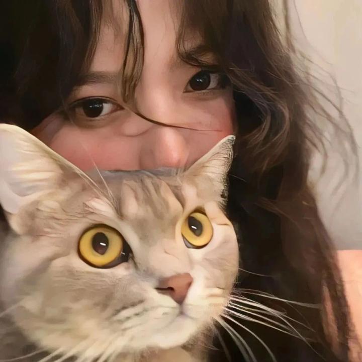 女生头像：抱猫猫的漂亮女生头像 - 知乎