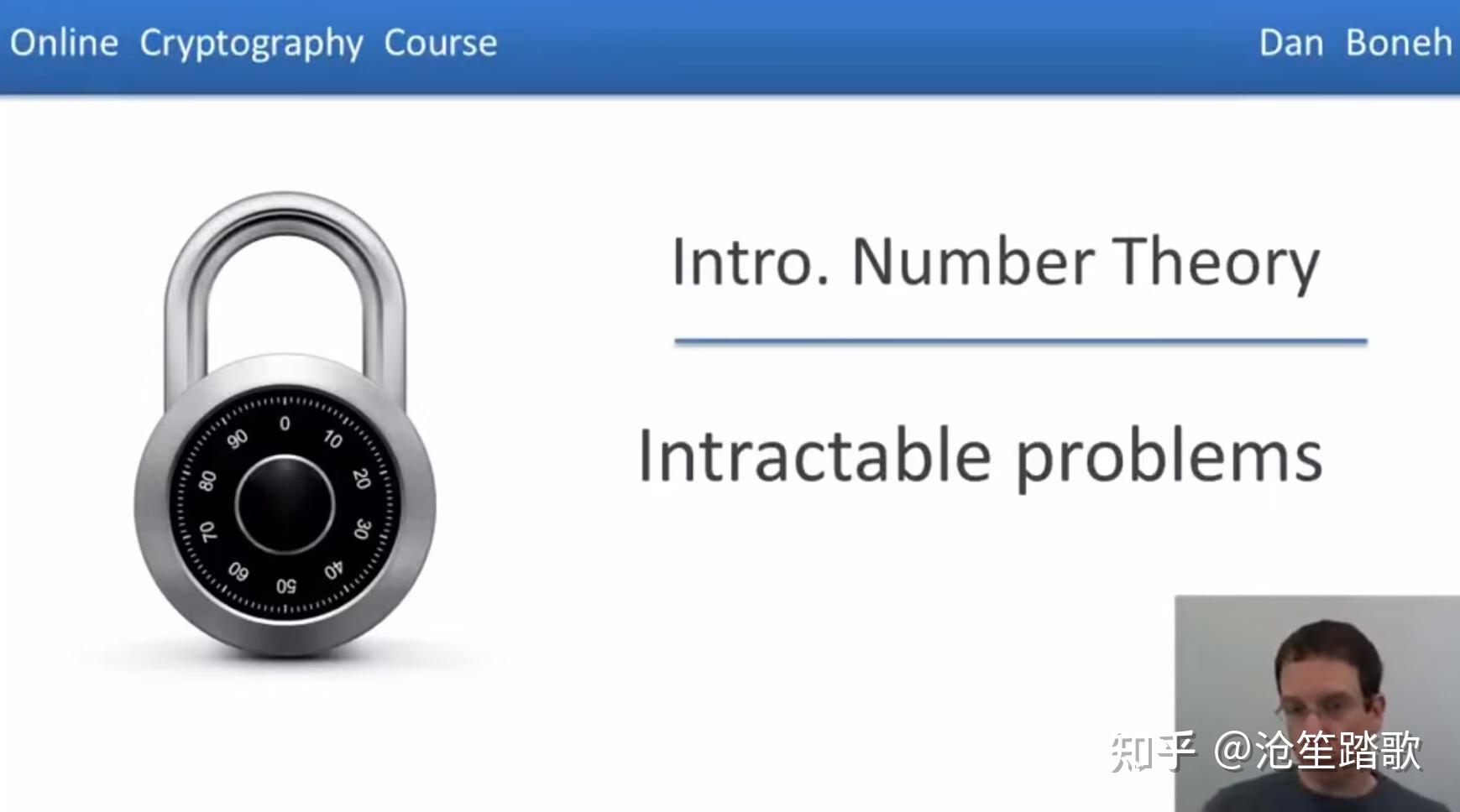 Dan Boneh密码学笔记——数论 - 知乎