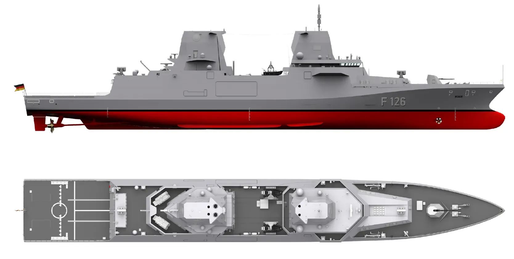 如何评价德国新型F126型护卫舰？ - 知乎