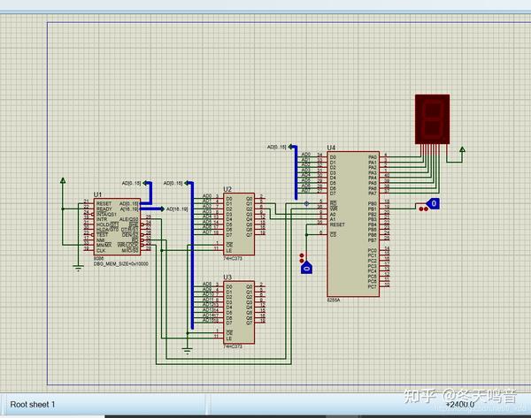 【软件】Proteus 进行8086仿真 - 知乎