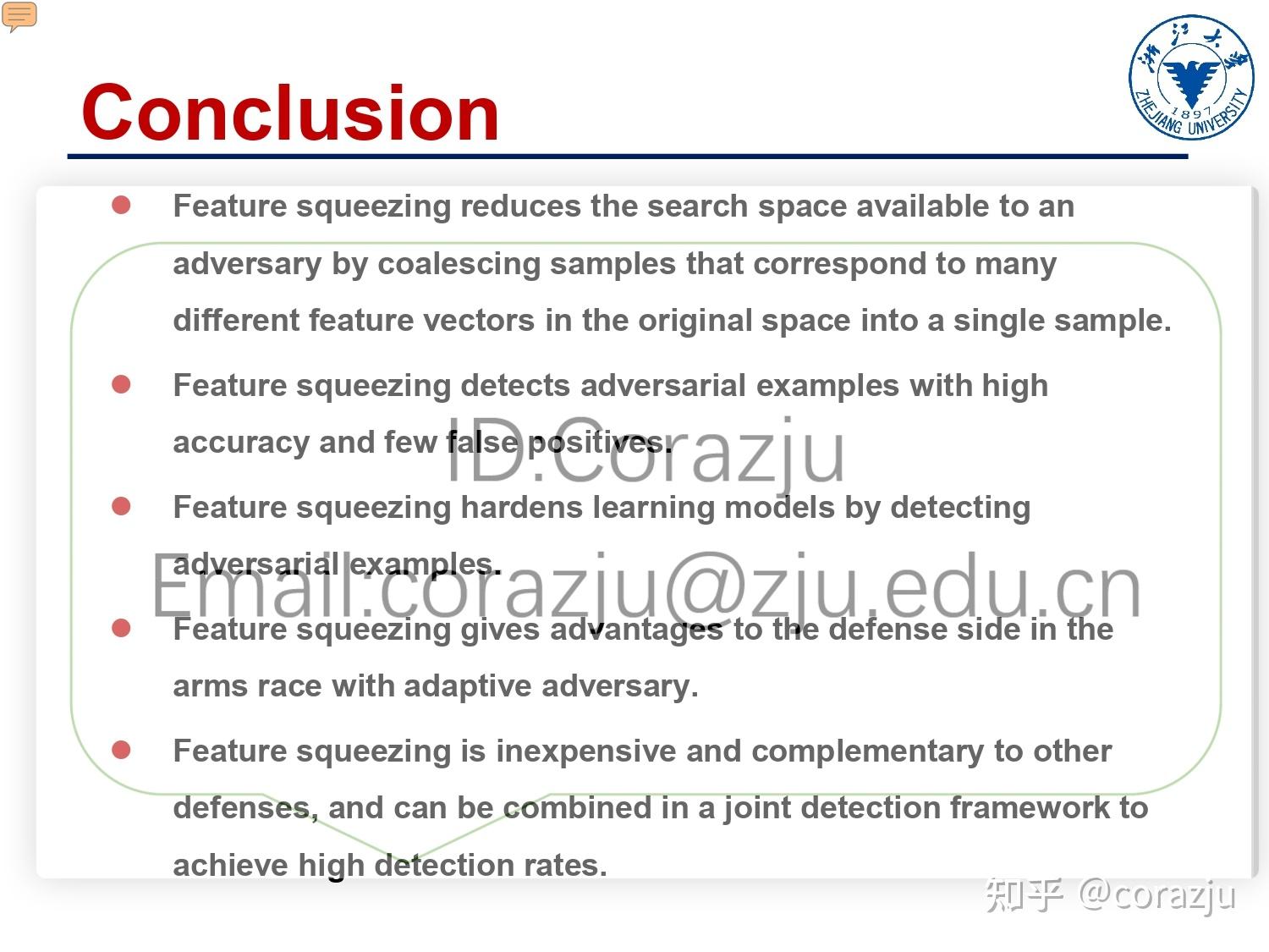 Feature Squeezing Detecting Adversarial Examples In Deep Neural Networks 论文理解 知乎