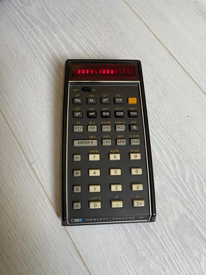 HP 45 calculator - 知乎