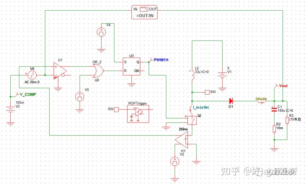 峰值电流模式BOOST变换器功率级小信号频域特性分析 - 知乎
