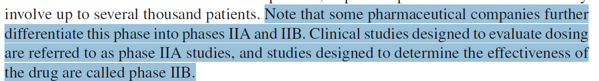 临床试验IIa,IIb,IIIa,IIIb期是啥 - 知乎