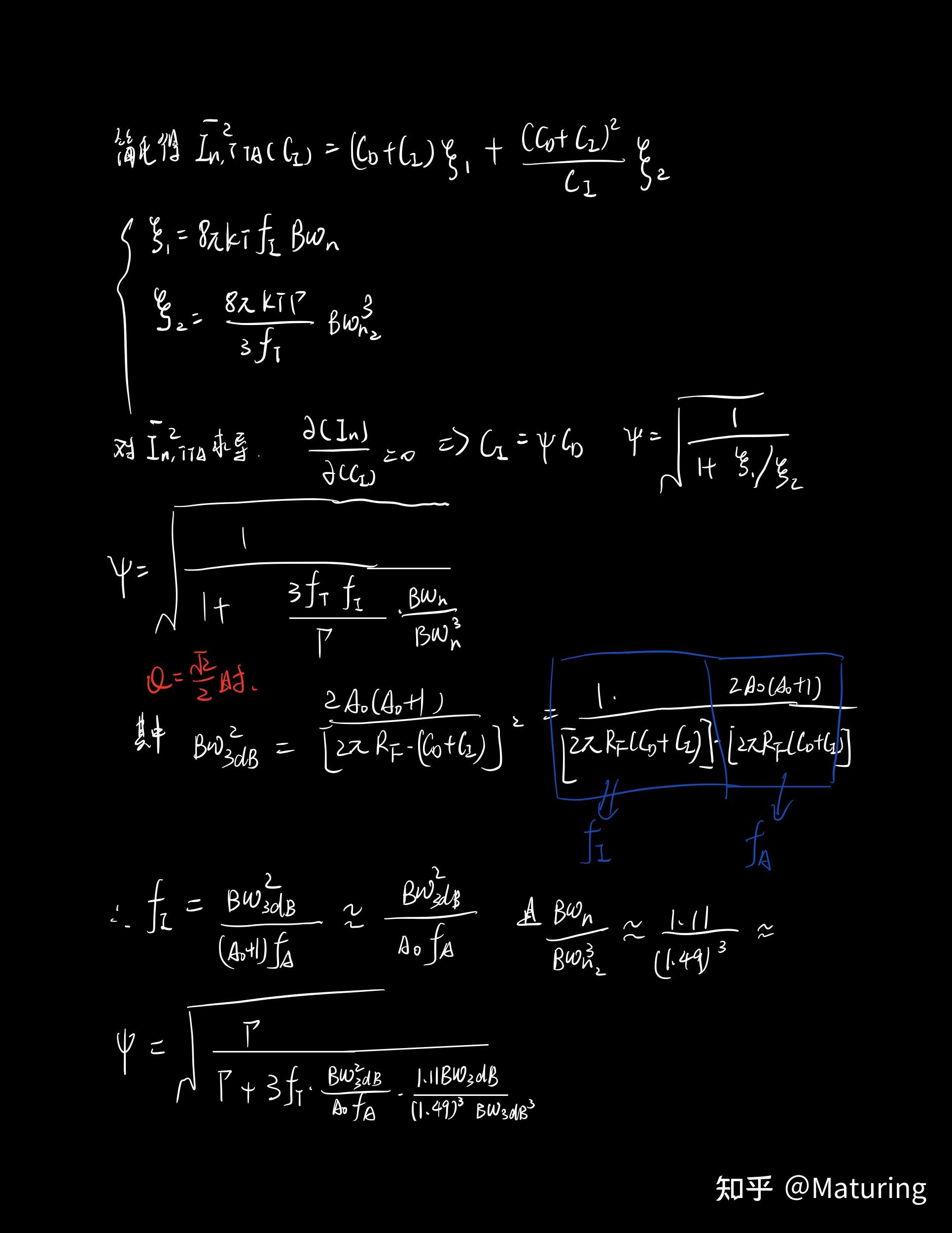 Shunt-Feedback TIA 噪声分析（FET） - 知乎