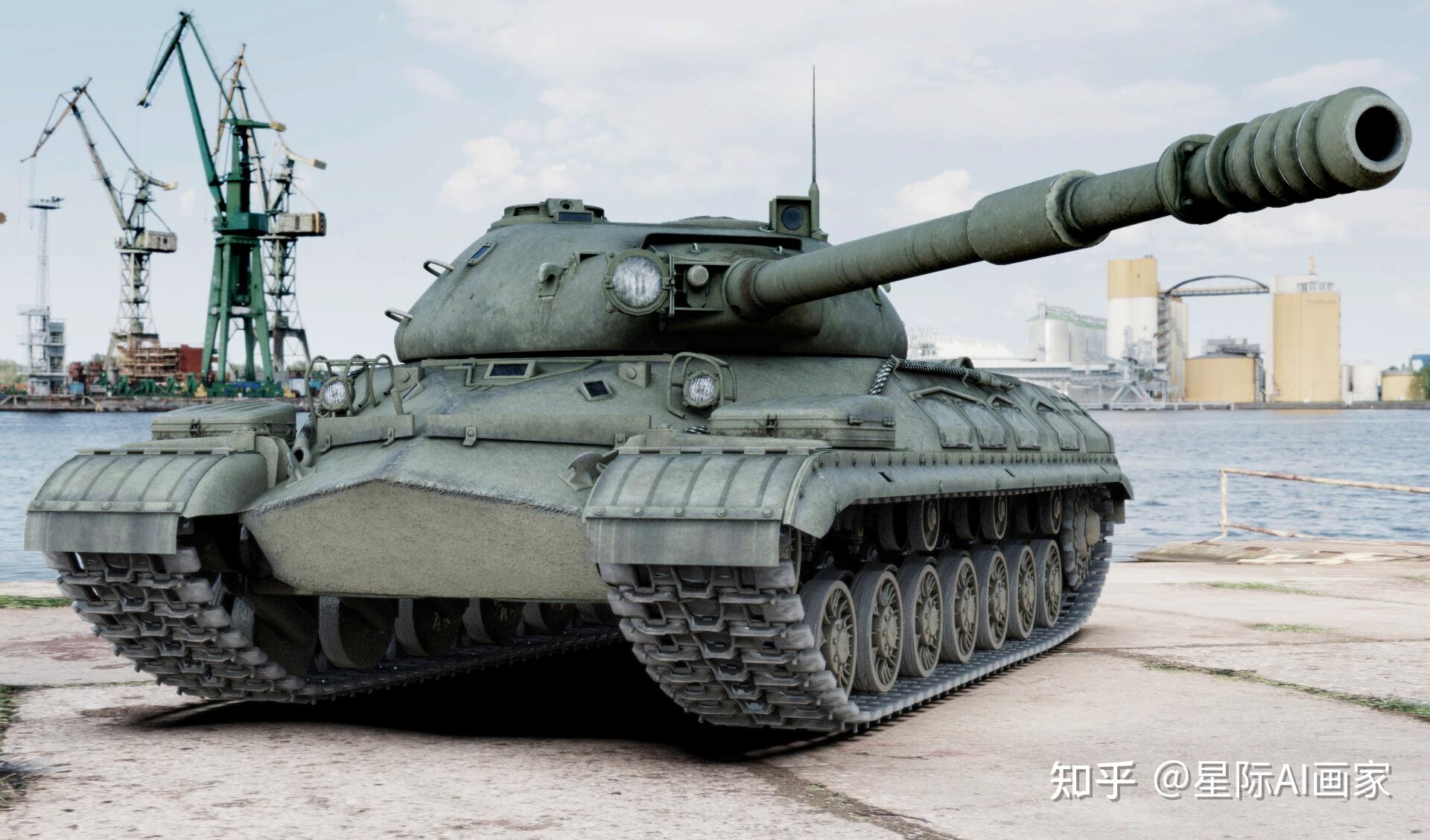 世界武器巡展——IS系列坦克之T-10坦克 - 知乎