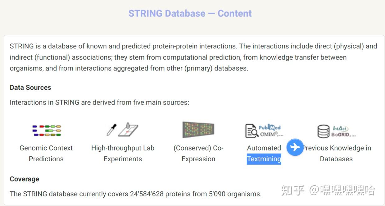 RNA-seq入门实战（九）：PPI蛋白互作网络构建（上）——STRING数据库的使用 - 知乎