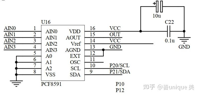 PCF8591 与 IIC 及 EEPROM 模块使用事项 - 知乎