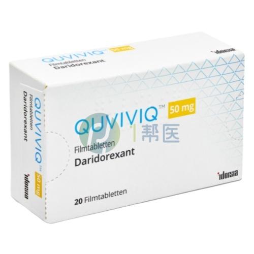 【一帮医】新型抗失眠用药！可长期服用！达利雷生(Quviviq，Daridorexant)说明书：作用功效、副作用及对策、优势 - 知乎