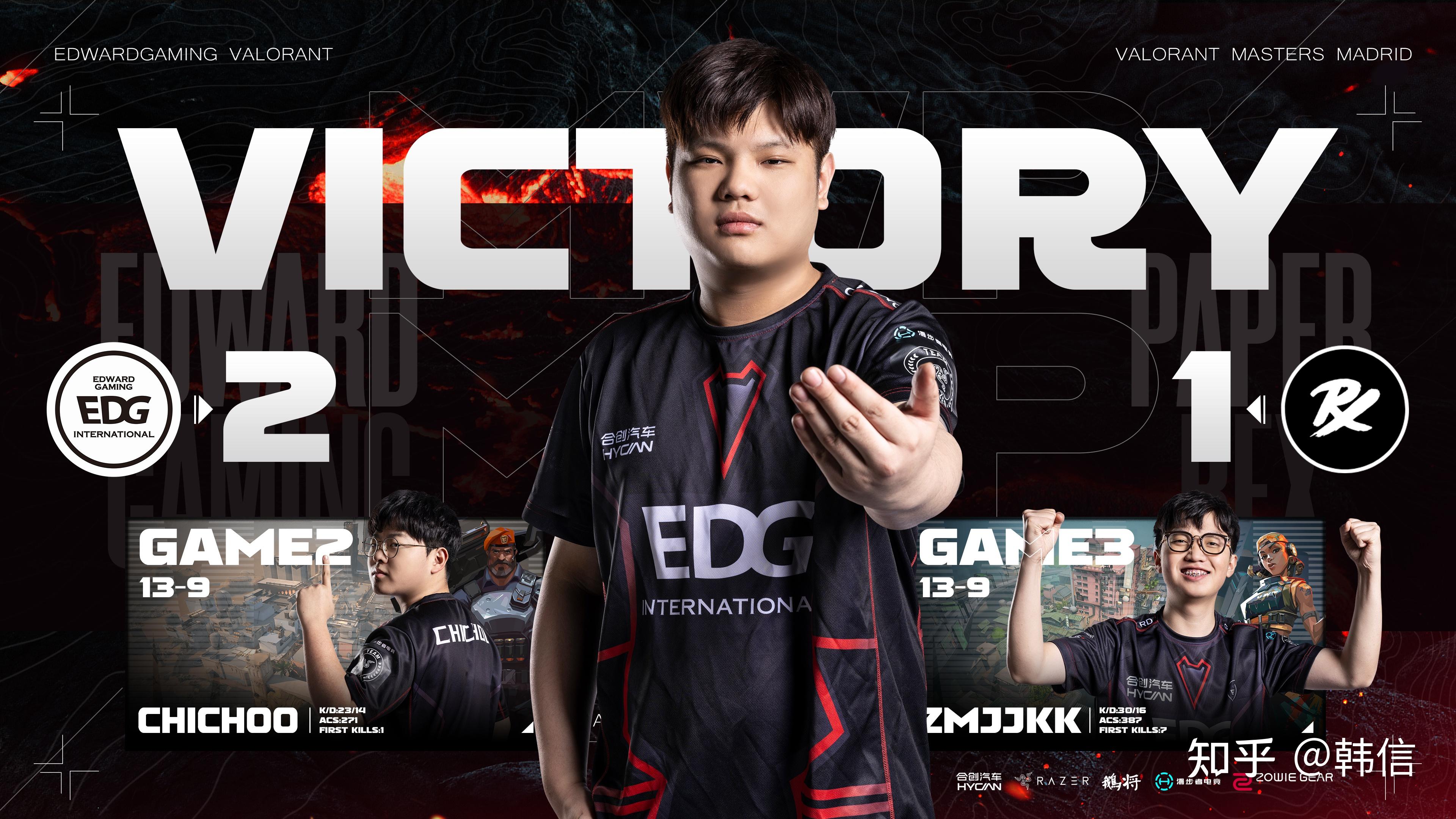 马德里大师赛小组赛edg2:1prx战胜心魔，如何看待这场比赛？ - 知乎