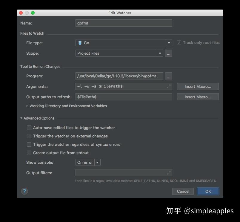 使用gofmt格式化代码 - 知乎