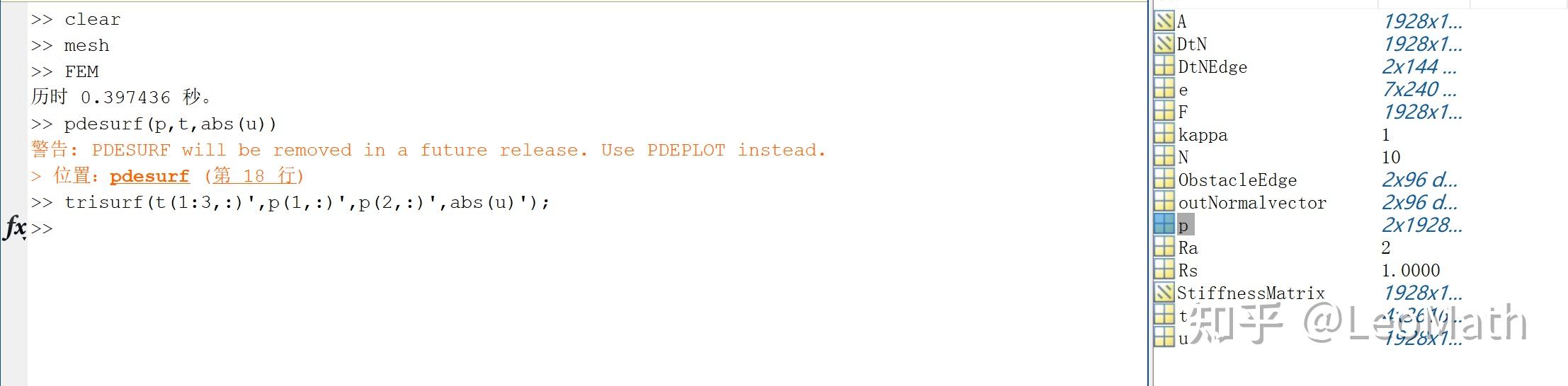 MATLAB pdetool工具箱中内置函数 - 知乎
