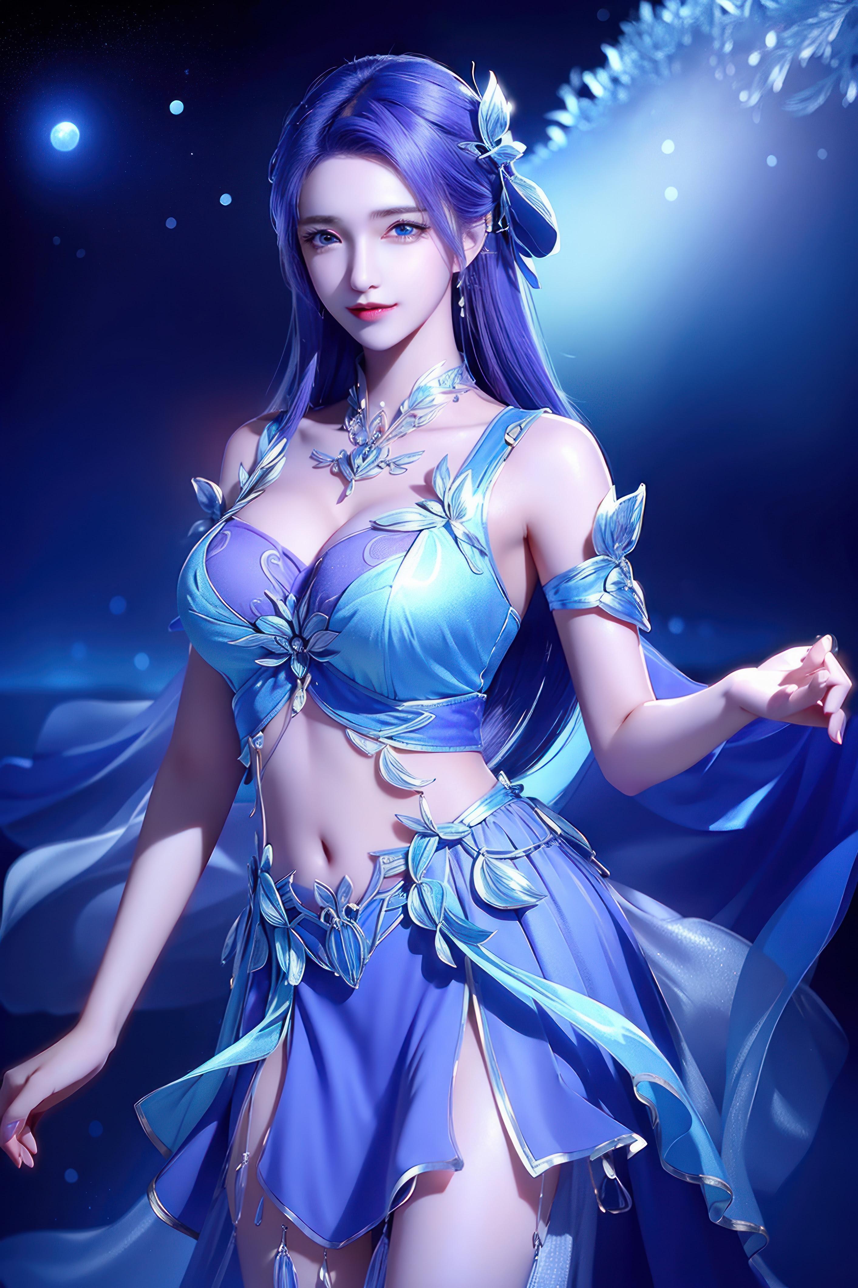 国漫斗罗大陆蓝银皇-阿银22G AI图集绘画动漫二次元手机电脑高清壁纸 - 知乎