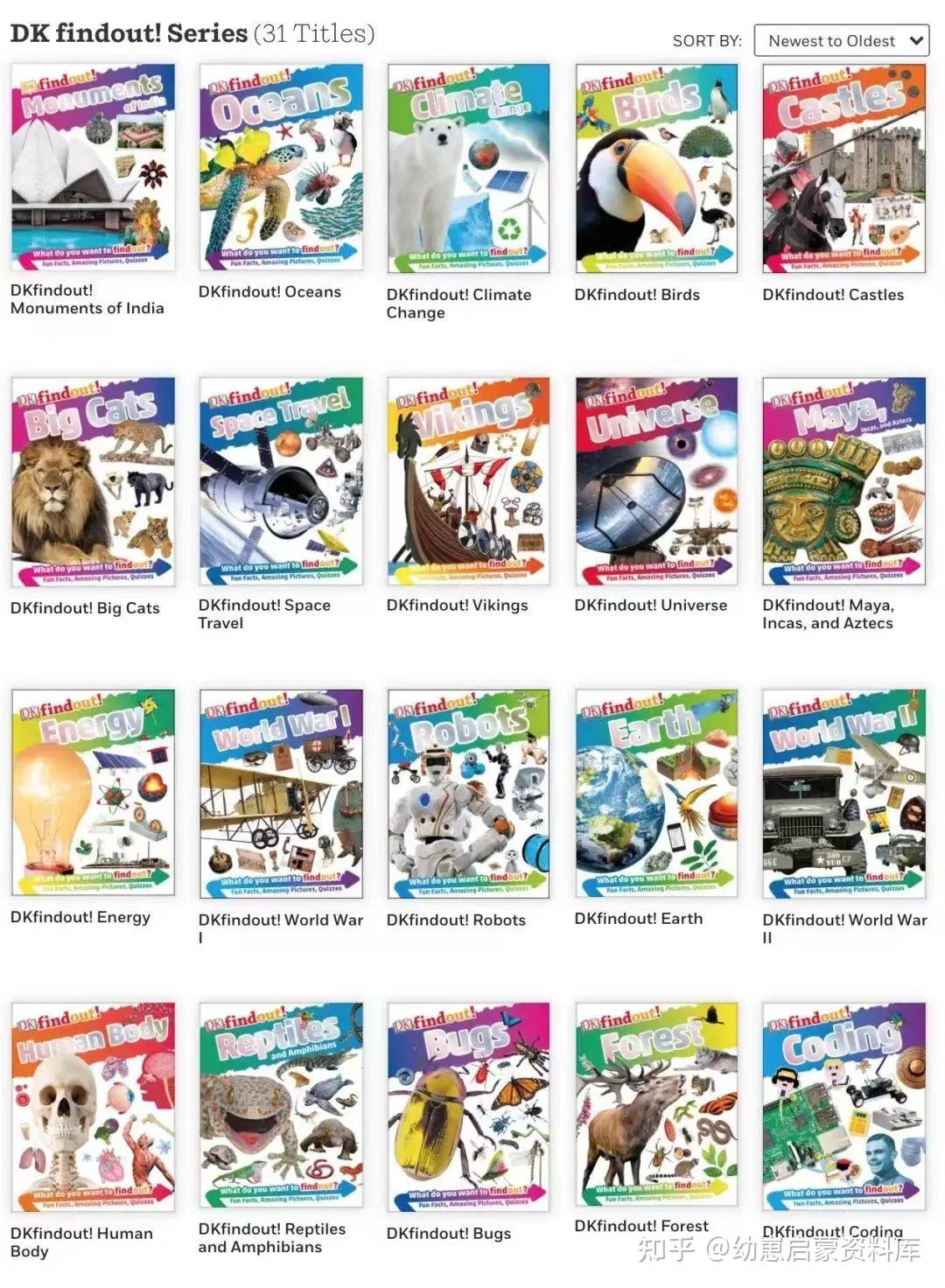 《DK Findout》DK发现系列科普绘本+配套视频，让娃边进行科普教育边提高英语阅读水平 - 知乎