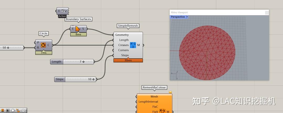 软件小讲堂 | 如何在Grasshopper中实现网格均化(1) - 知乎