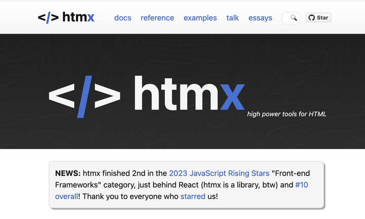 htmx 只是另一个 JavaScript 框架吗？ - 知乎