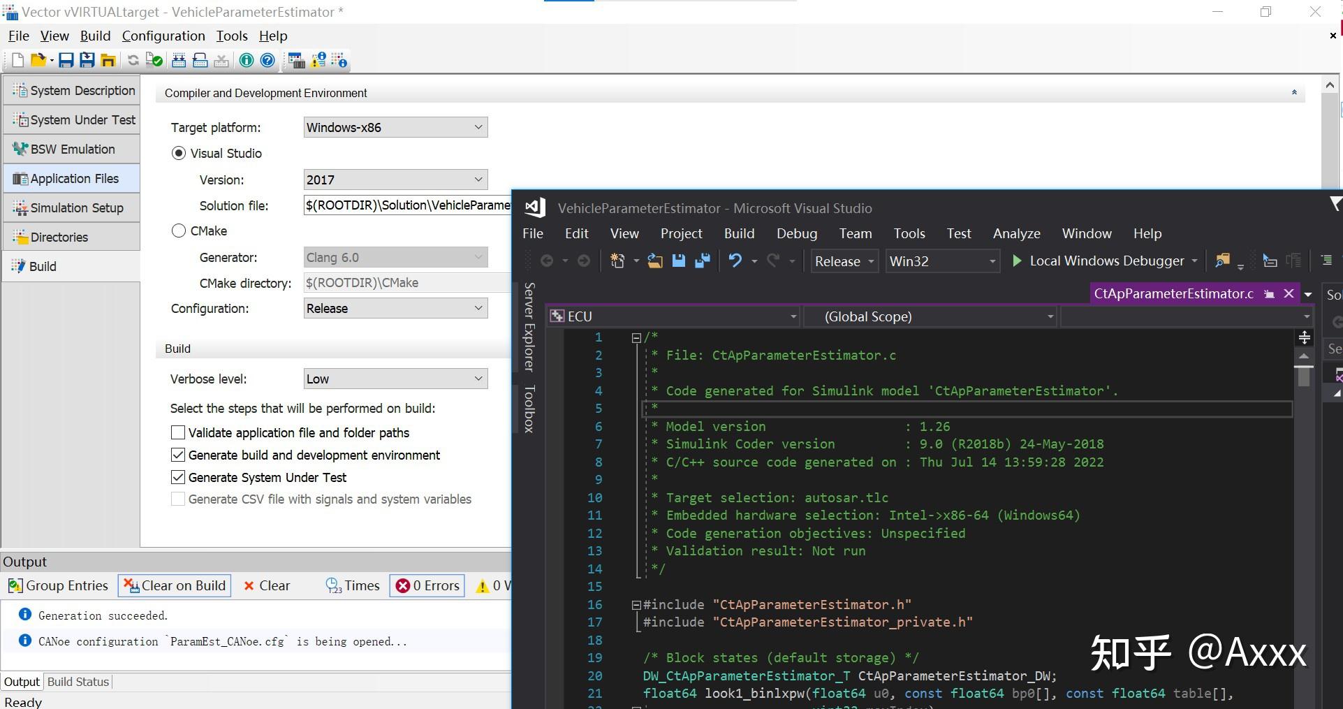 车辆软件设计相关的积累 -- 用Simulink开发AUTOSAR组件和后续的SIL测试 - 知乎