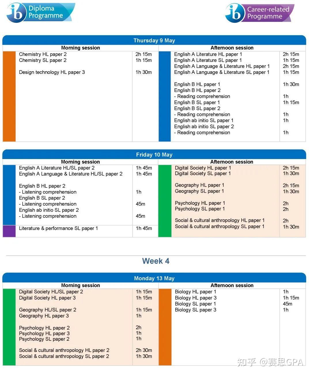 2024年IBDP大考时间公布，考评模式变革! - 知乎