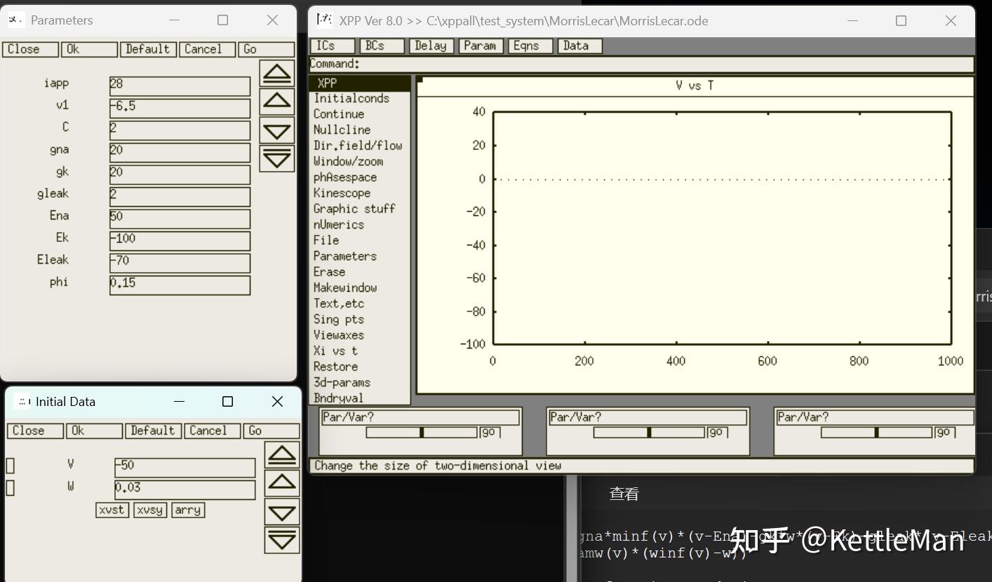 XPPAUT分岔计算 - 知乎