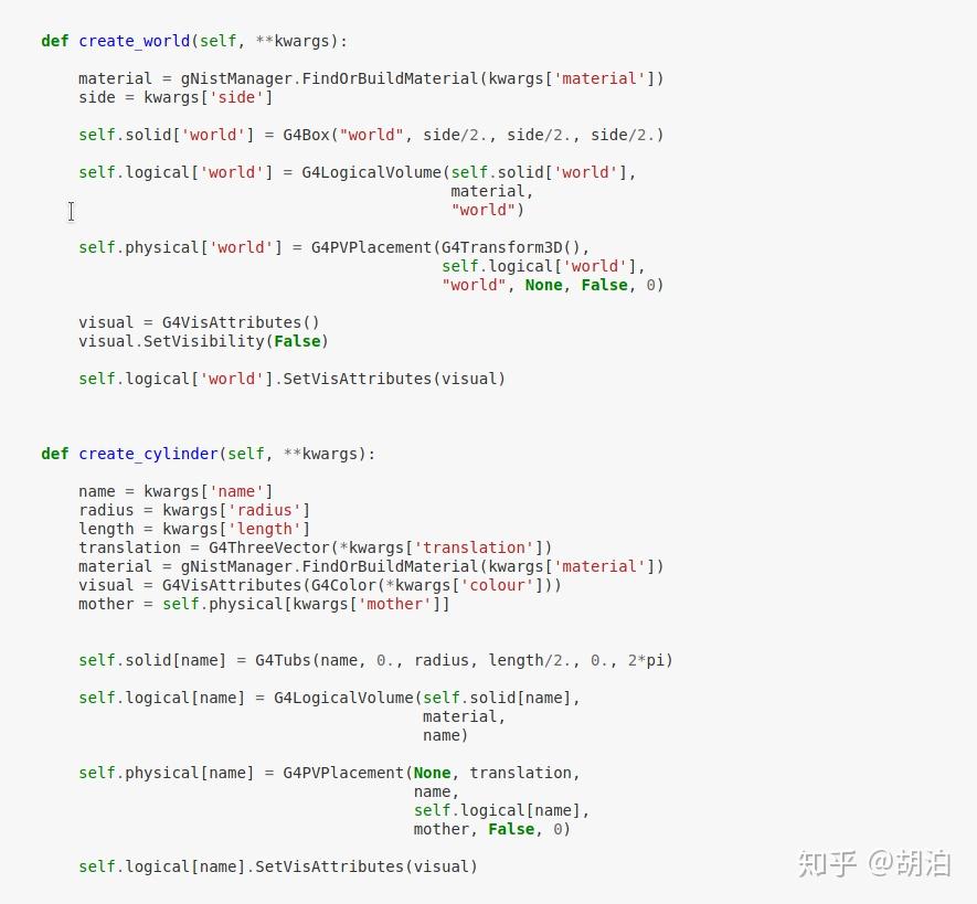 Geant4 + python - 知乎