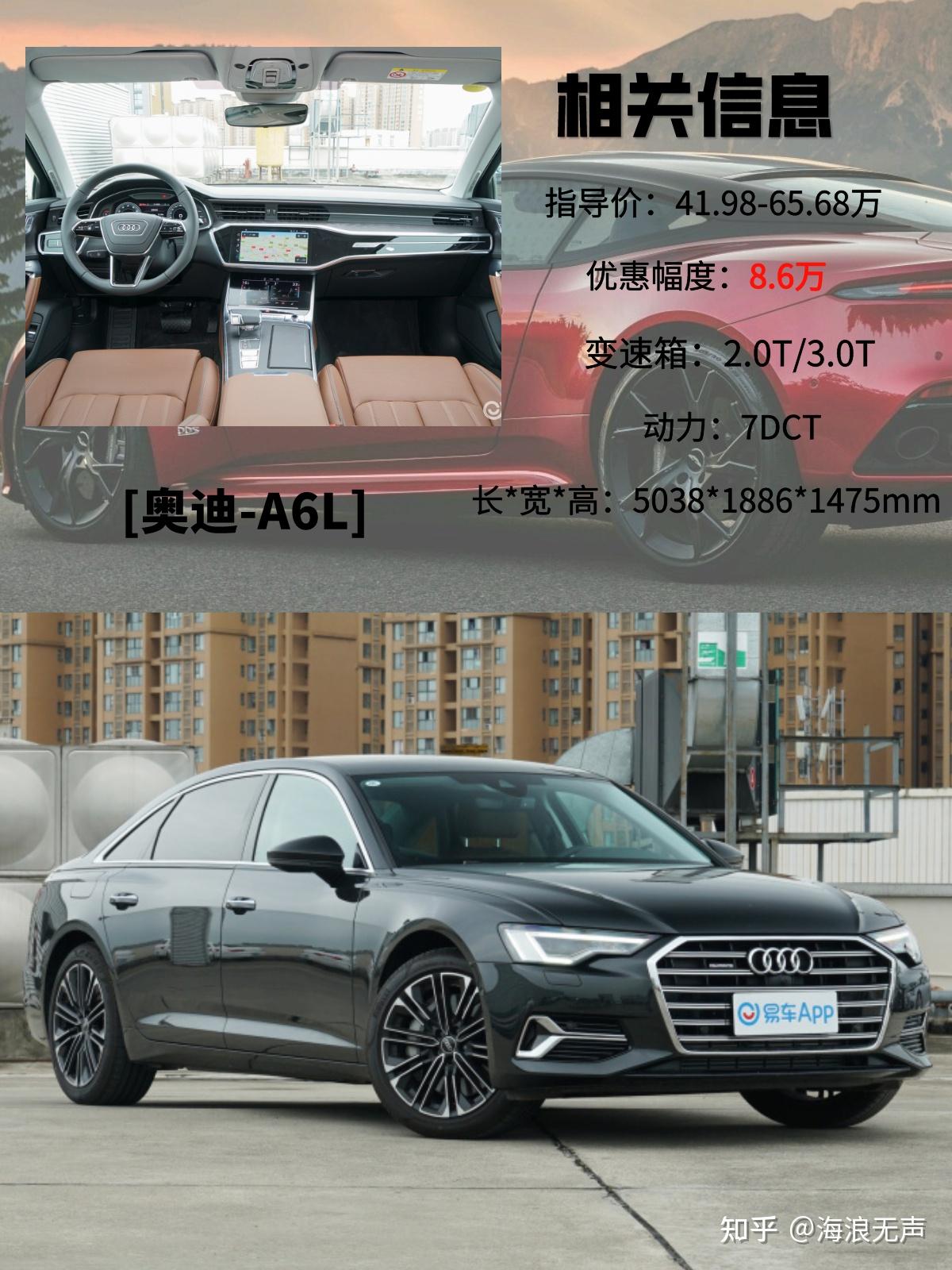 BBA最新行情，奥迪A6L折上折！ - 知乎