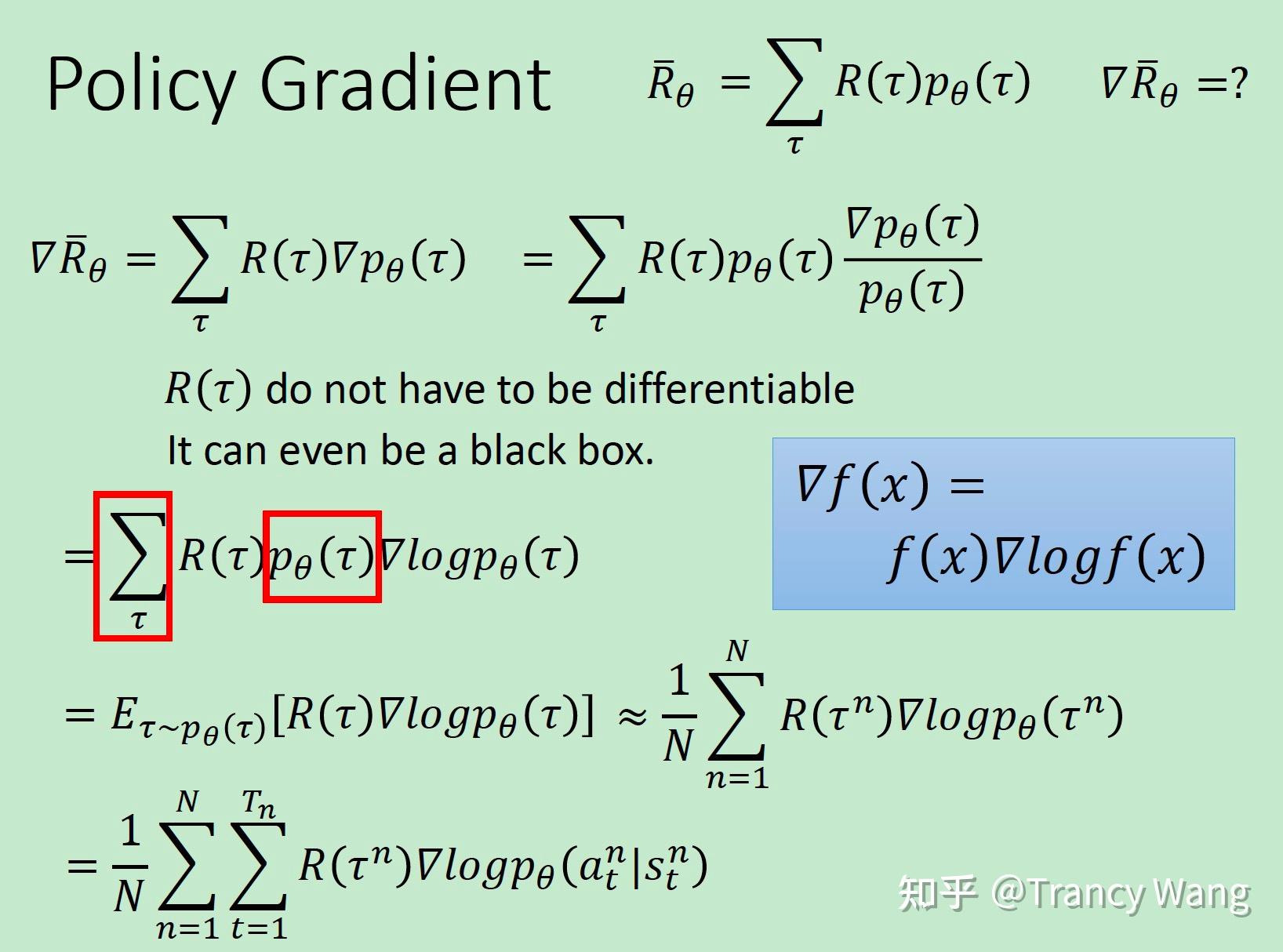 强化学习进阶（一）- 策略梯度 （Policy Gradient） - 知乎