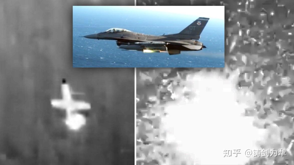 高性价比反无人机战术应用：F-16 + AGR-20F APKWS II 激光制导火箭弹 - 知乎