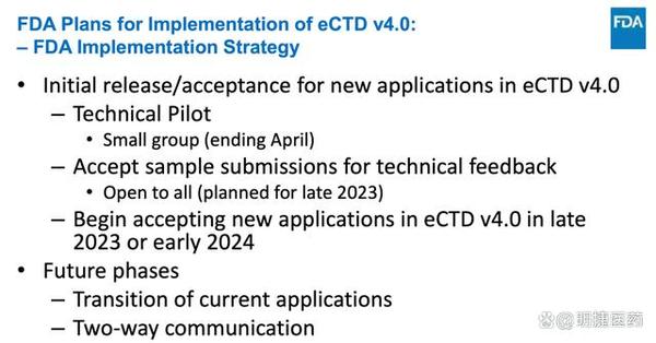 FDA：上市申请时eCTD递交常见问题和eCTD v4.0版实施计划 - 知乎