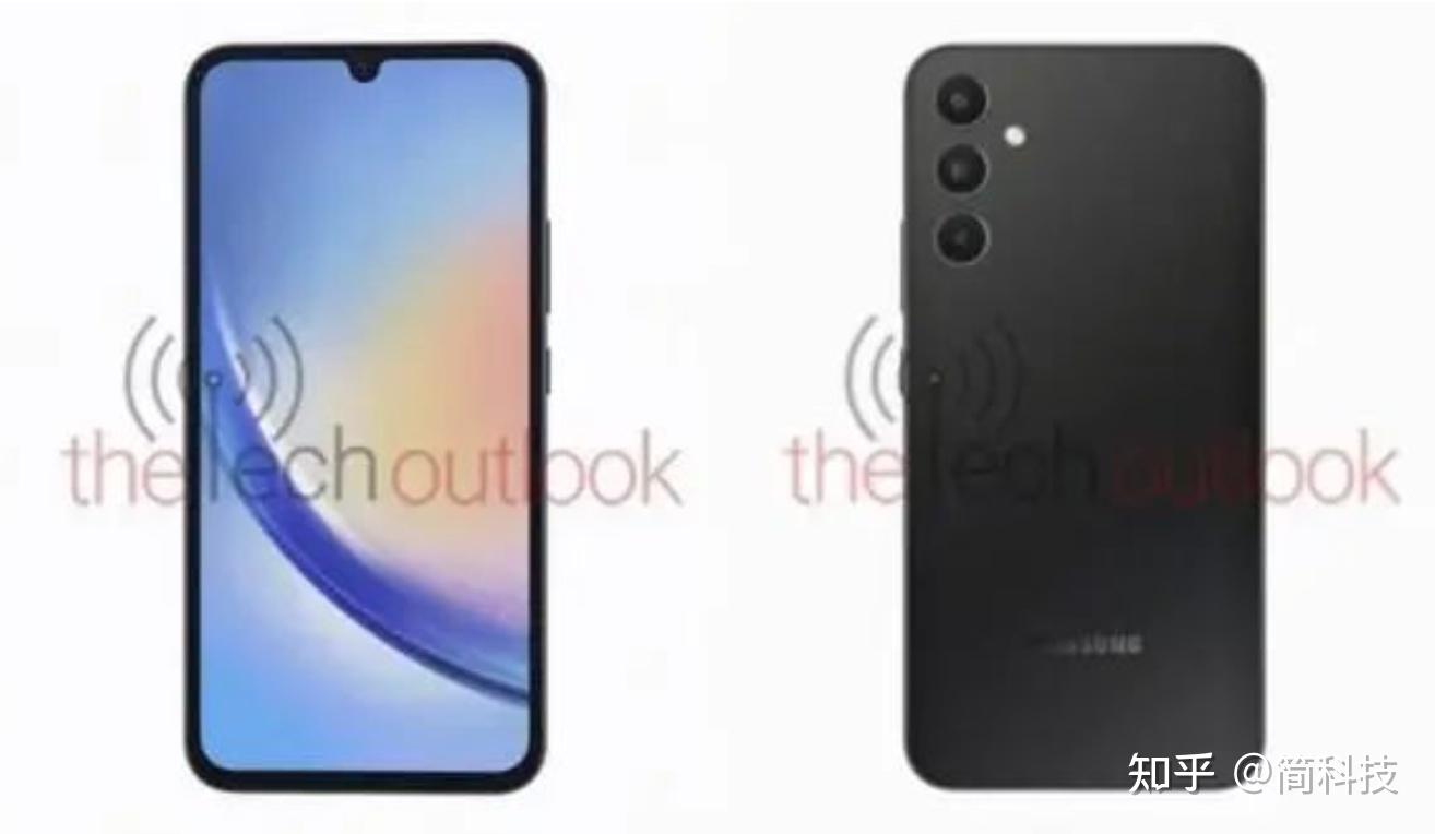 三星 Galaxy A34 渲染图曝光：水滴屏+天玑1080 - 知乎