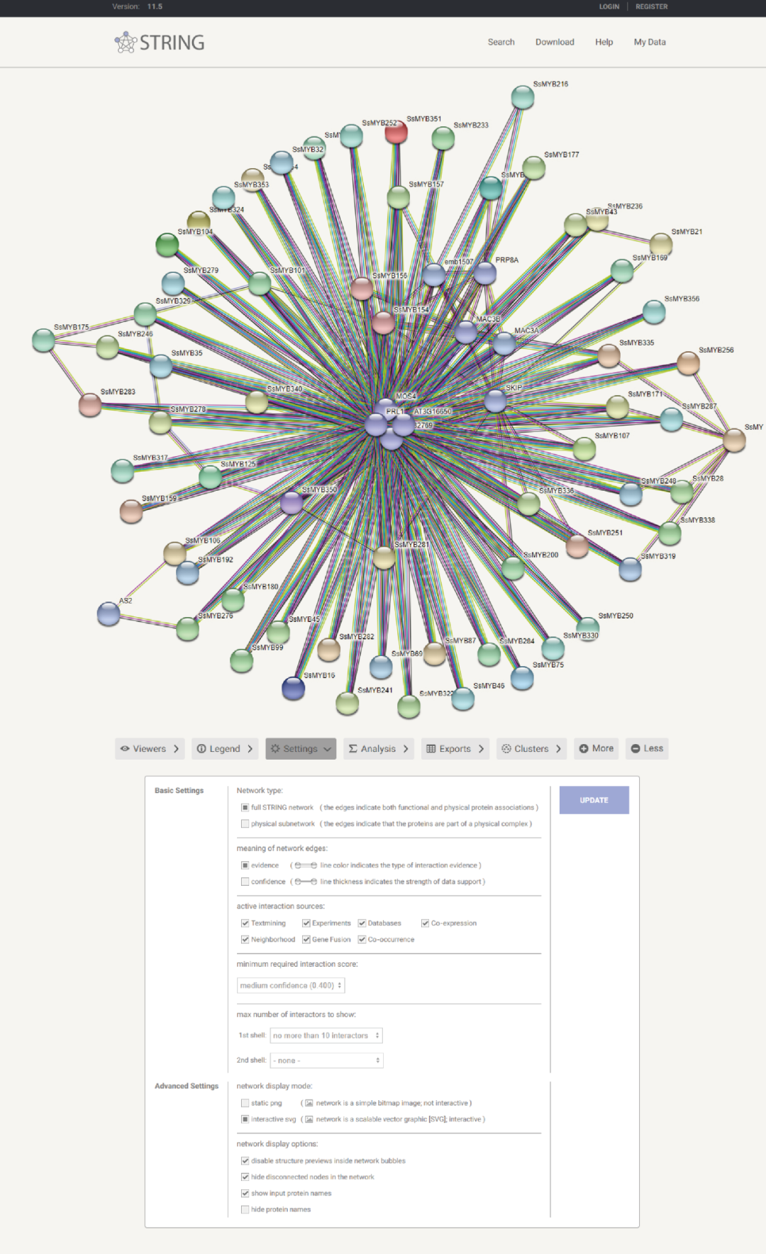 STRING数据库|蛋白质互作网络分析 - 知乎