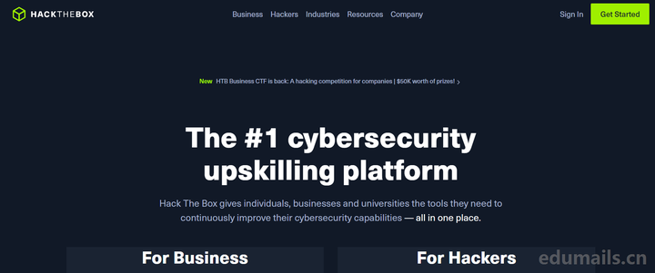 hackthebox网络安全在线平台教育优惠edu邮箱注册申请教程 - 知乎