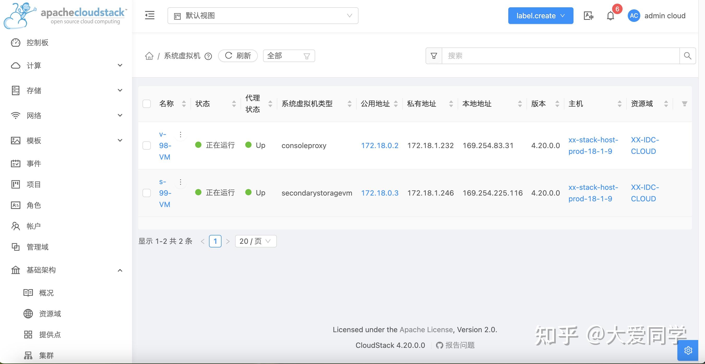 Cloudstack4.20.0版无脑部署教程 - 知乎